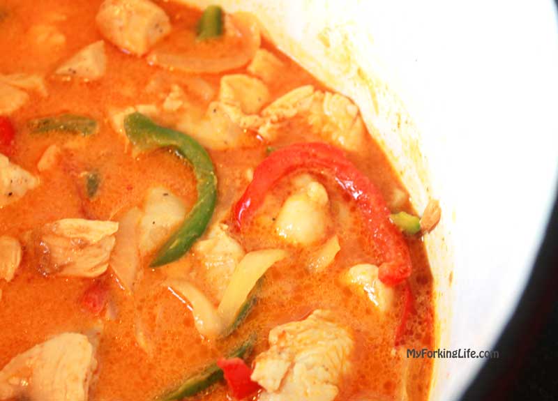 Red Curry Chicken - My Forking Life