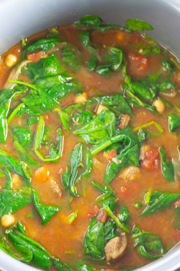 Pressure Cooker Moroccan Spiced Soup - My Forking Life