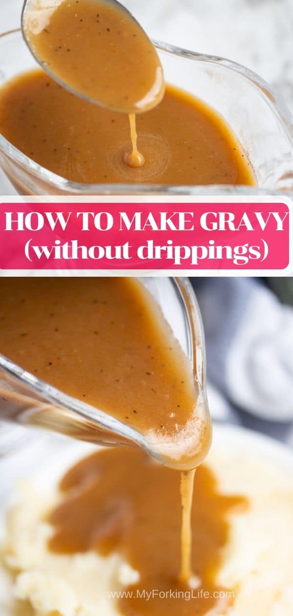 Easy Recipe for Gravy without Drippings - My Forking Life