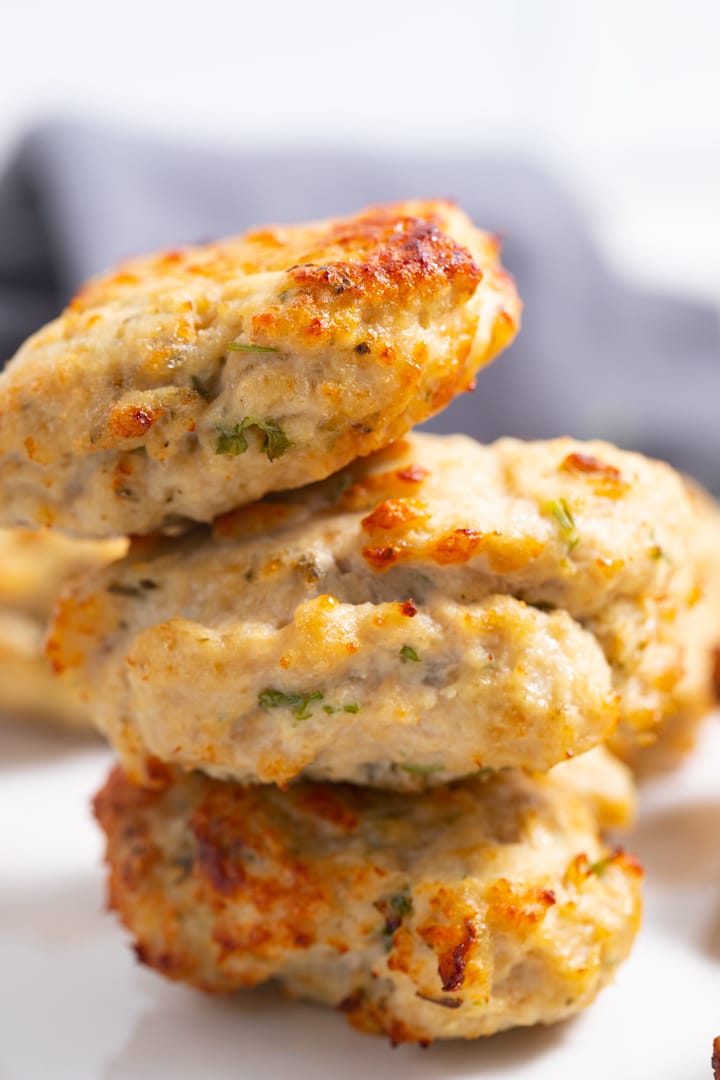 Chicken Patties with Garlic Aioli - My Forking Life