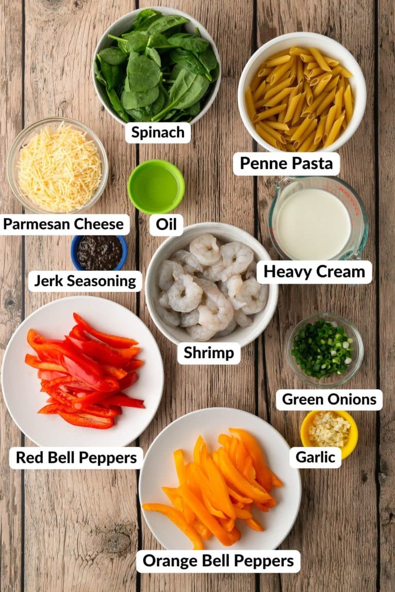 Rasta Pasta Recipe (Creamy Caribbean Pasta) - My Forking Life