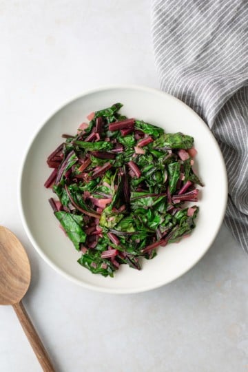 Sautéed Beet Greens (Quick and Tasty) - My Forking Life