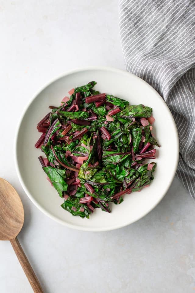 Sautéed Beet Greens (Quick and Tasty) - My Forking Life