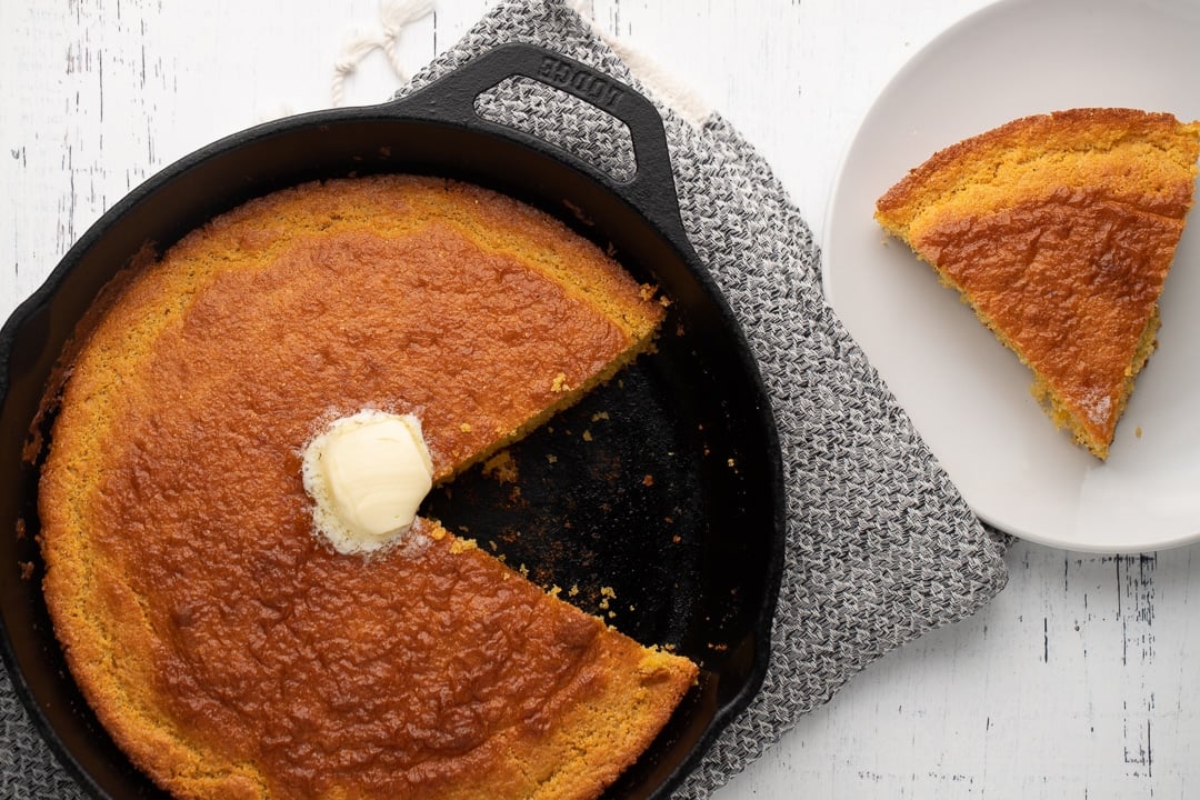 Classic Southern Cornbread Recipe - My Forking Life