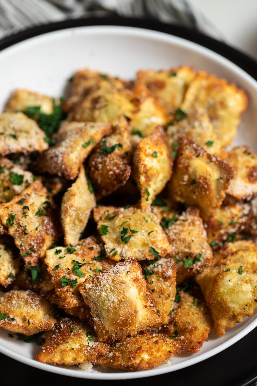 Air Fried Toasted Ravioli - My Forking Life