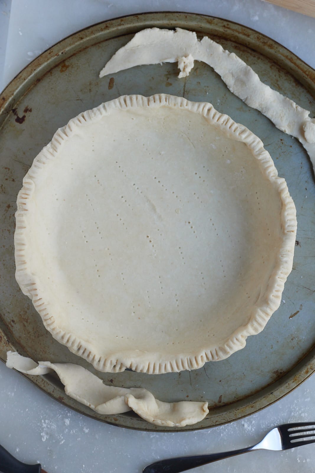 Homemade Pie Crust Recipe - My Forking Life