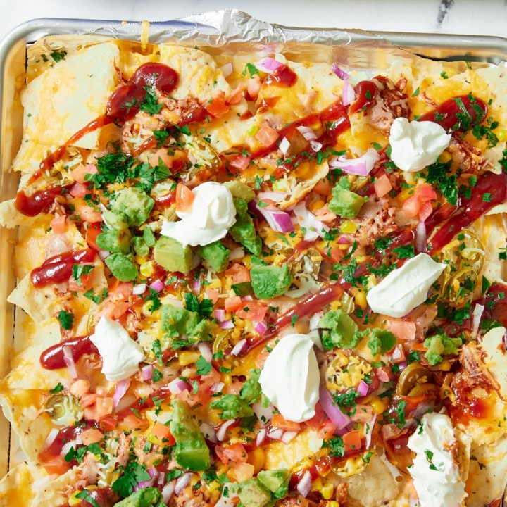BBQ Nachos Recipe - My Forking Life