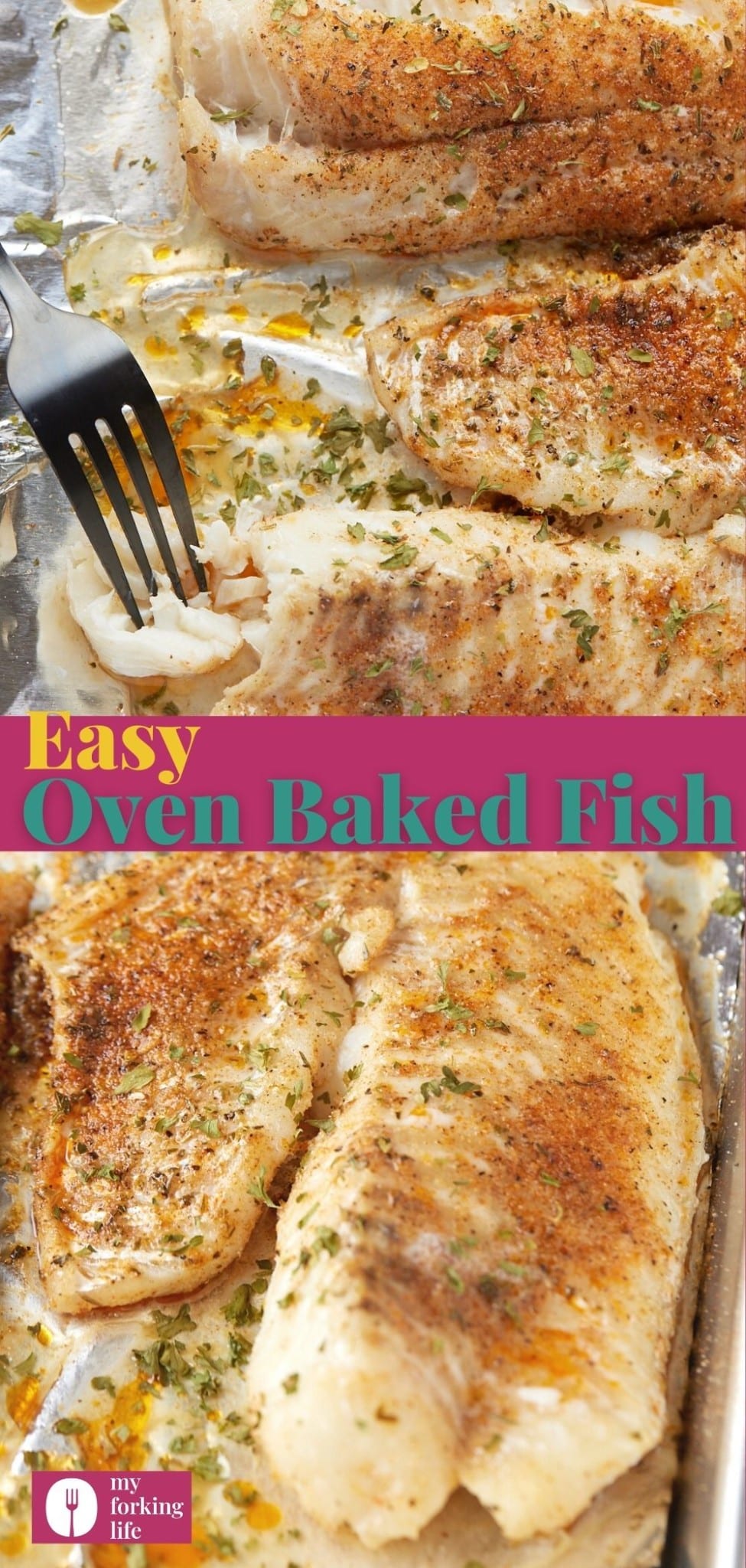 Easy Oven-Baked Fish - My Forking Life