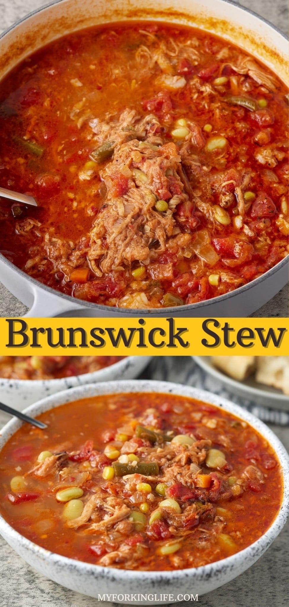Easy Brunswick Stew Recipe - My Forking Life