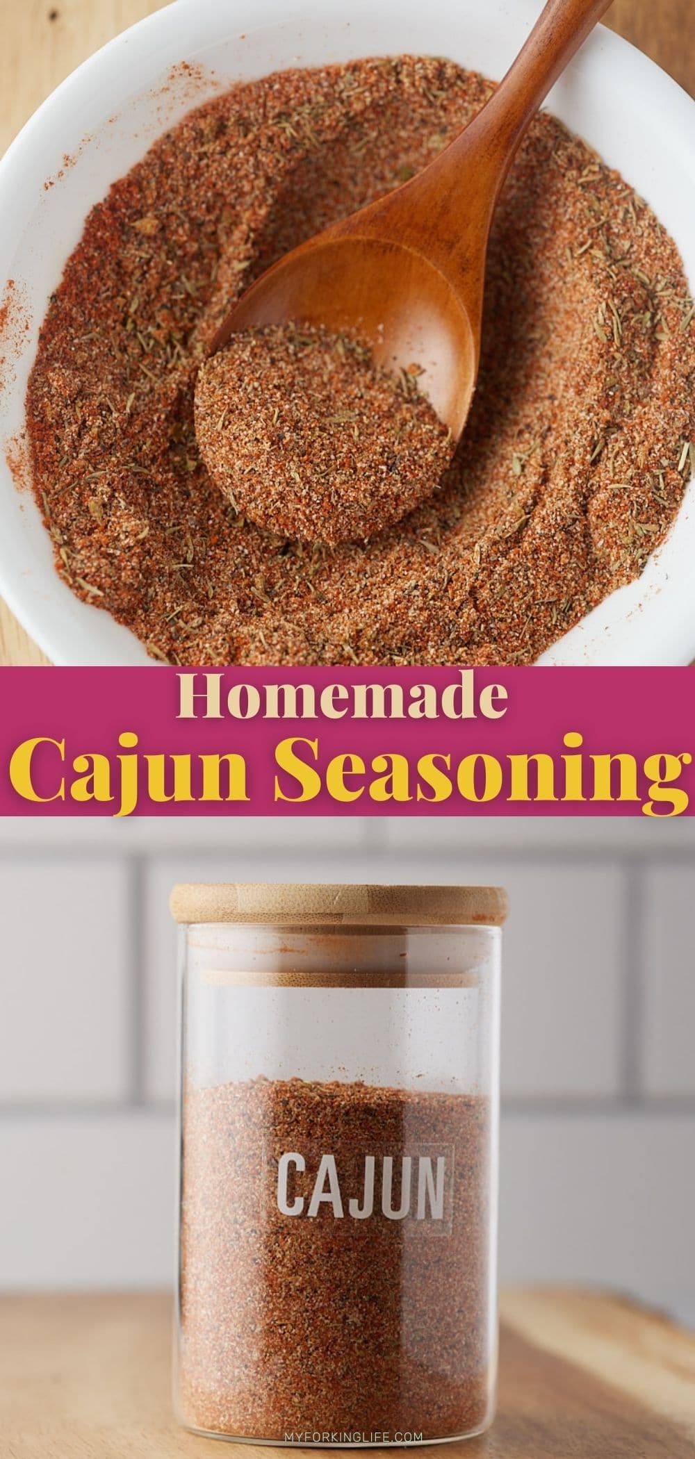 Homemade Cajun Seasoning - My Forking Life