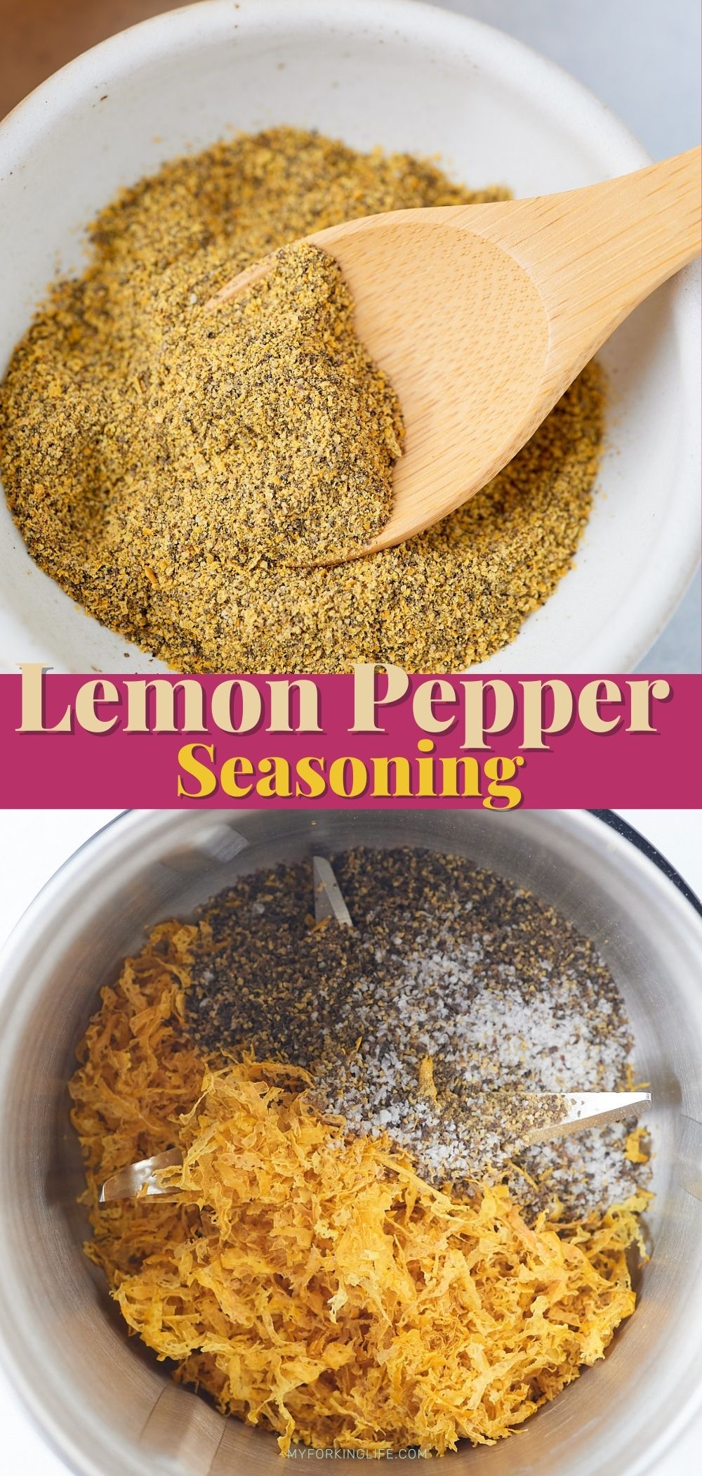 Lemon Pepper Seasoning Recipe - My Forking Life