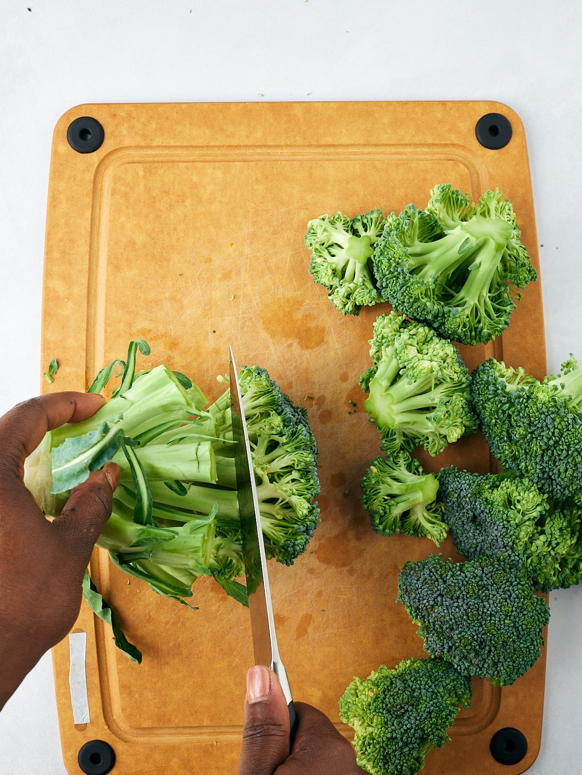 How to Cut Broccoli - My Forking Life