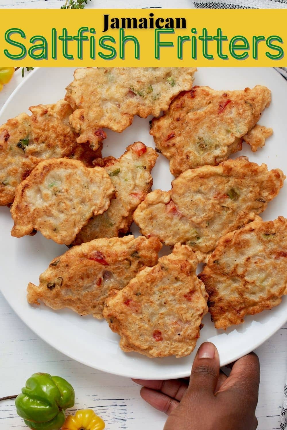 Jamaican Saltfish Fritters - My Forking Life