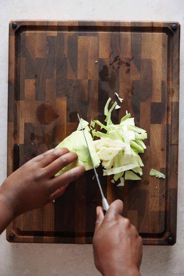 How to Cut Cabbage - My Forking Life