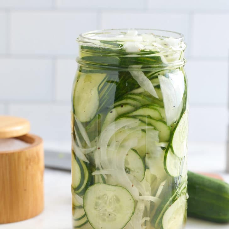 Homemade Refrigerator Pickles (Quick & Easy) - My Forking Life