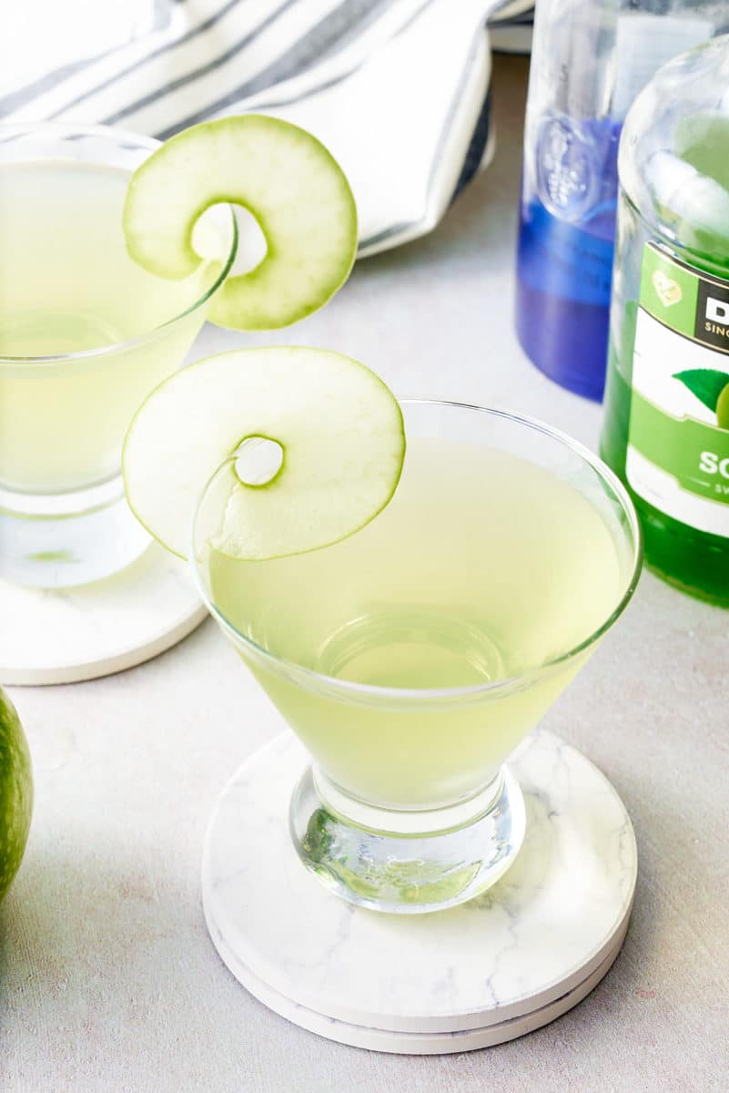 Sour Apple Martini - My Forking Life
