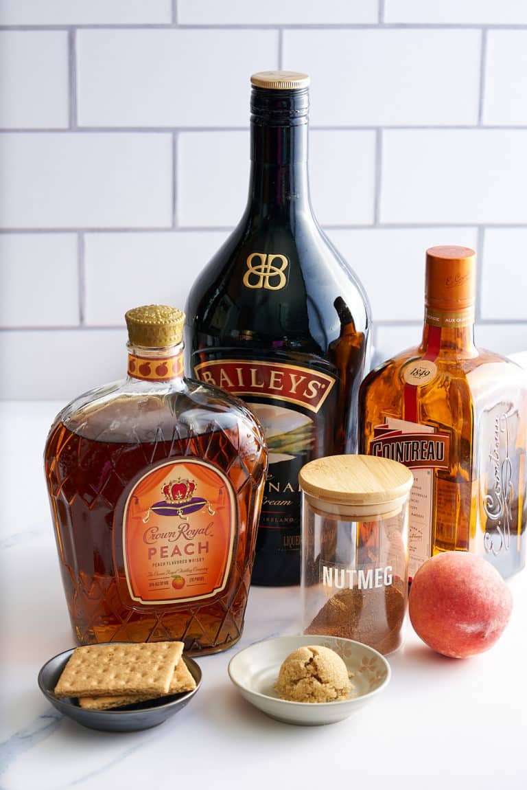 Peach Cobbler Cocktail - My Forking Life