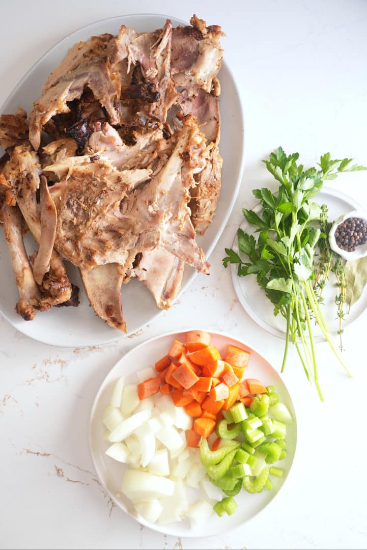 How to make Turkey Stock (from the carcass) - My Forking Life