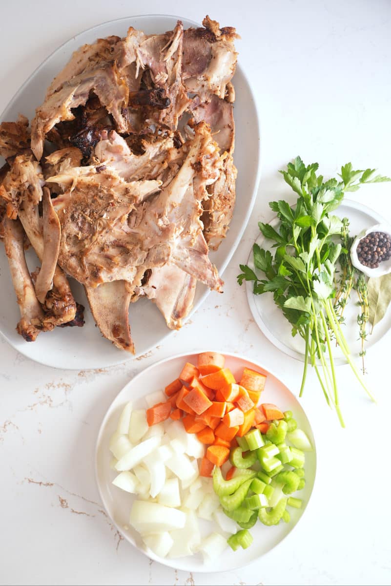 How to make Turkey Stock (from the carcass) - My Forking Life