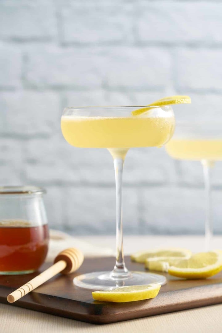 Classic Bee's Knees Cocktail Recipe - My Forking Life