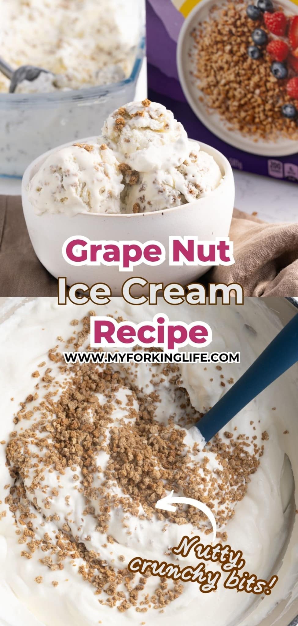 Grape Nut Ice Cream Recipe - My Forking Life