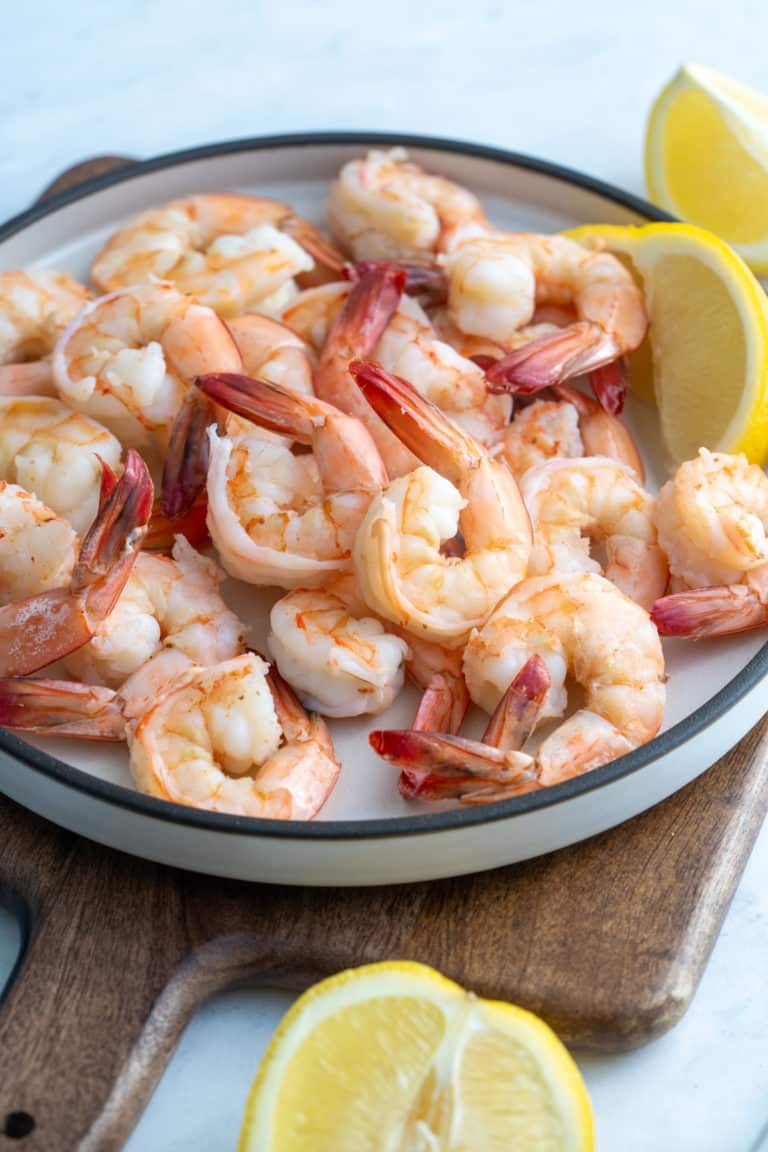 Easy Poached Shrimp Recipe (Perfect Results) - My Forking Life