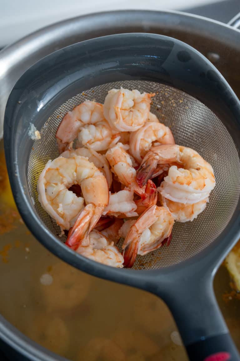 Easy Poached Shrimp Recipe (Perfect Results) - My Forking Life