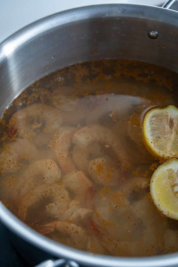 Easy Poached Shrimp Recipe (Perfect Results) - My Forking Life