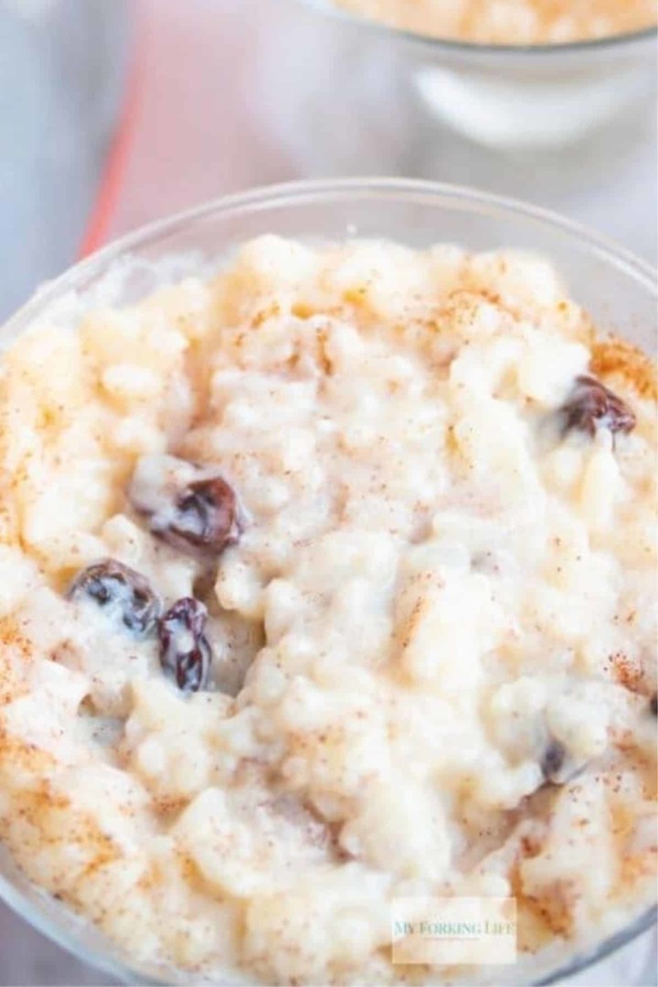 Creamy Pressure Cooker Rice Pudding - My Forking Life