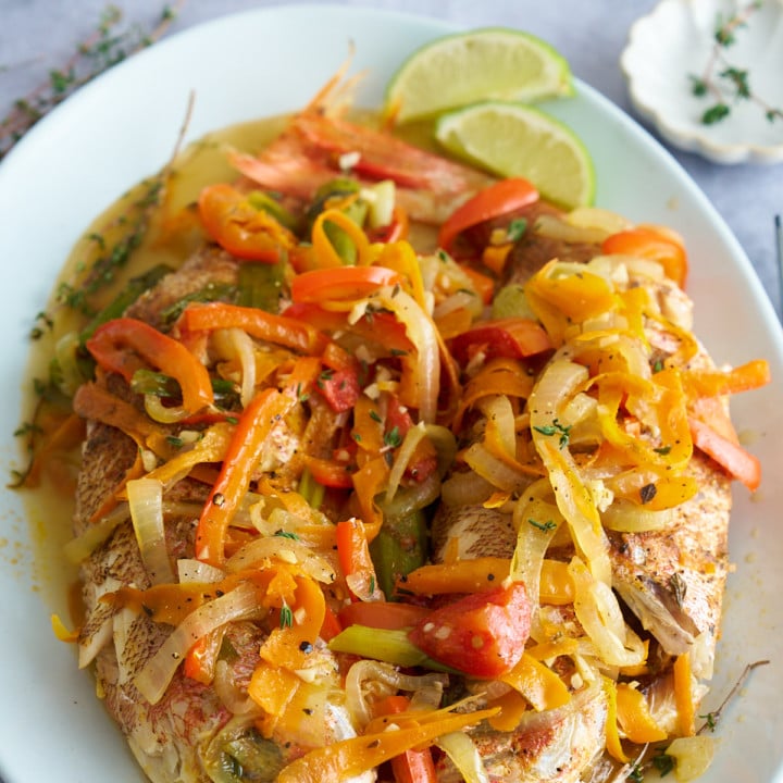 Steamed Fish Recipe (Jamaican Style) - My Forking Life