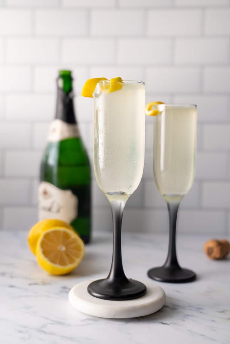 French 75 Cocktail: The Elegant Champagne Sipper - My Forking Life