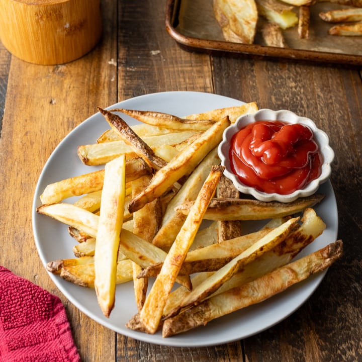 Crispy Oven-Baked Fries (Homemade) - My Forking Life
