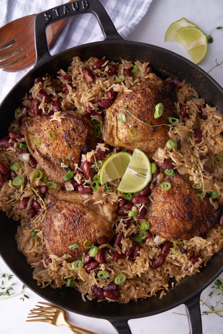 One-Pot Jerk Chicken and Rice - My Forking Life