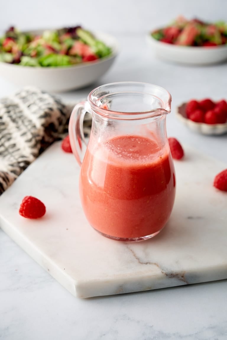 Raspberry Vinaigrette Recipe (Vibrant & Tasty Dressing) - My Forking Life