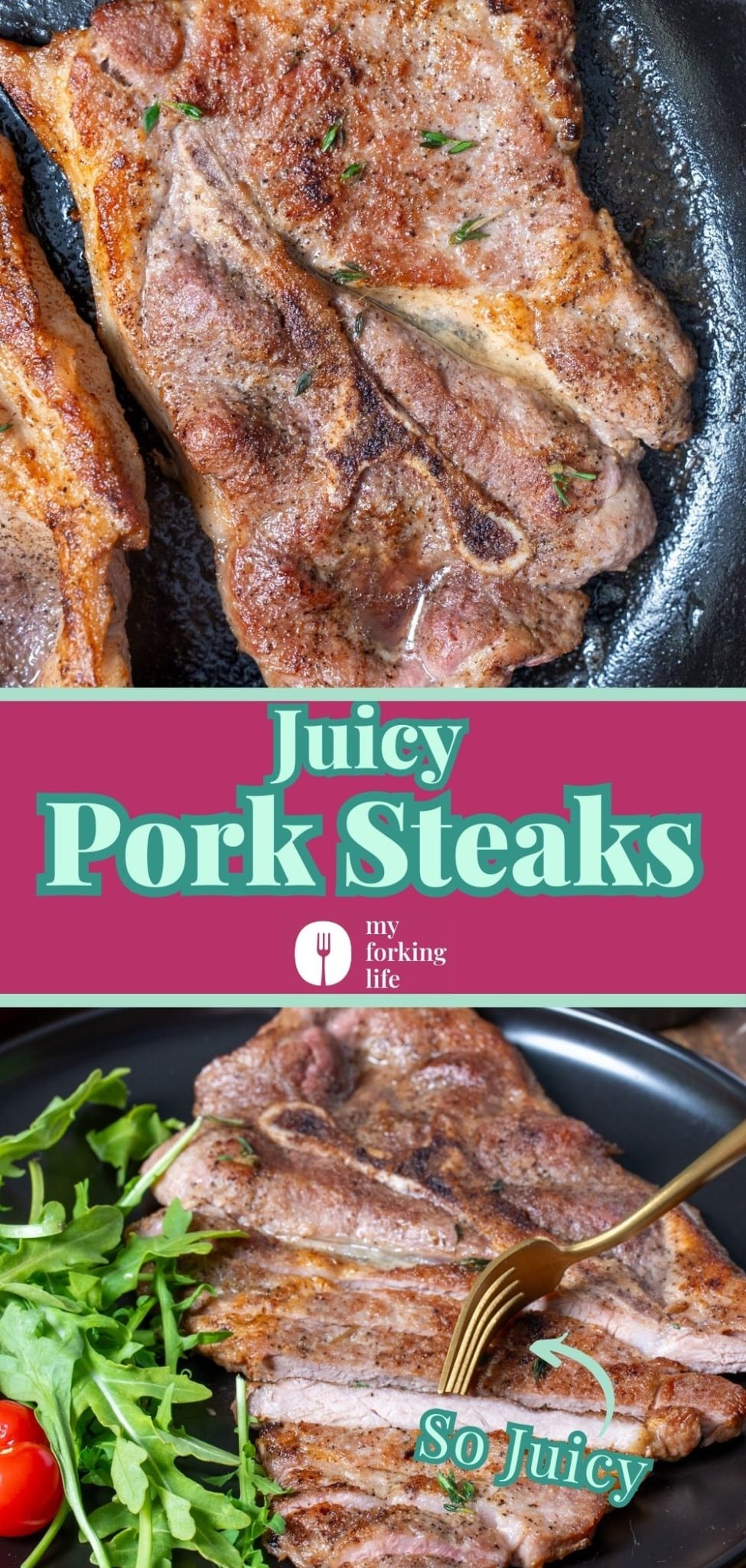 The juicy pork steak recipe I make in just 20 minutes